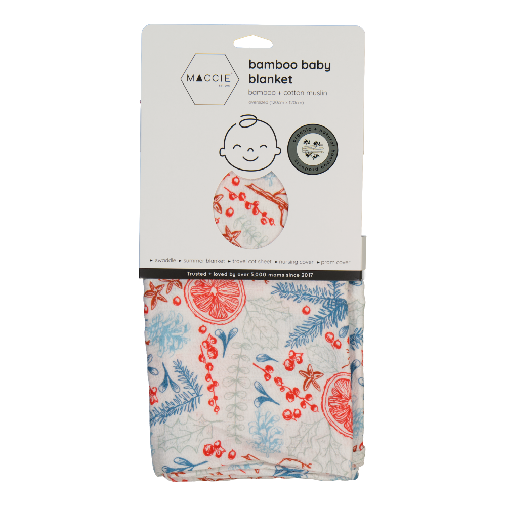 wrap + nap bamboo muslin baby blanket/ swaddle – MACCIE