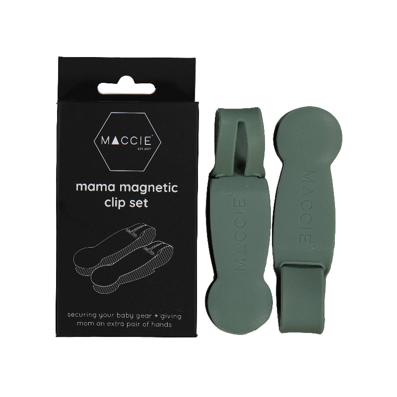 mama magnetic clip set | sage green – MACCIE