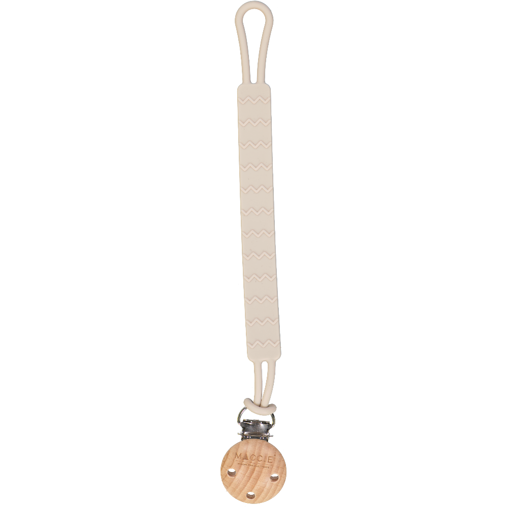 silicone dummy clip | ivory – MACCIE